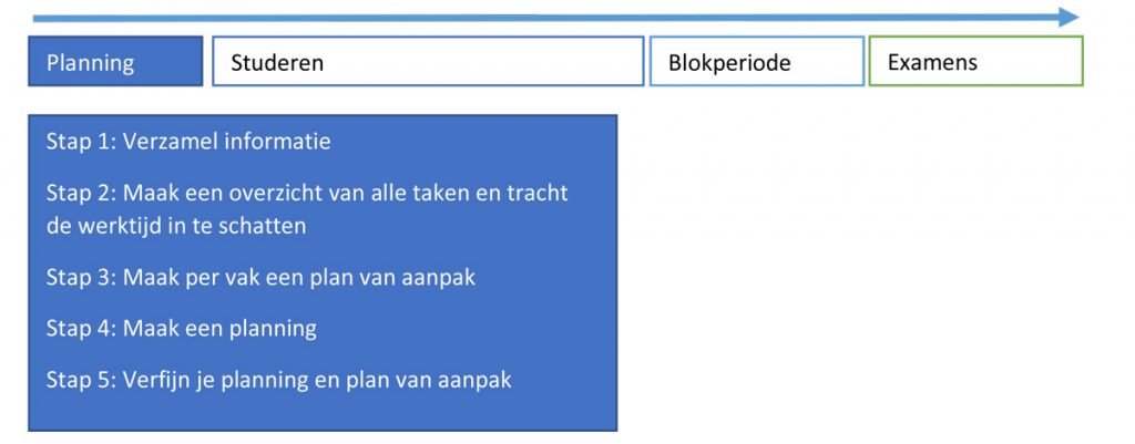Een studieplanning opstellen om te slagen | My Sherpa
