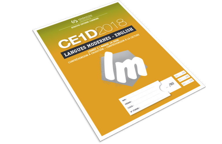 CE1D anglais - My Sherpa